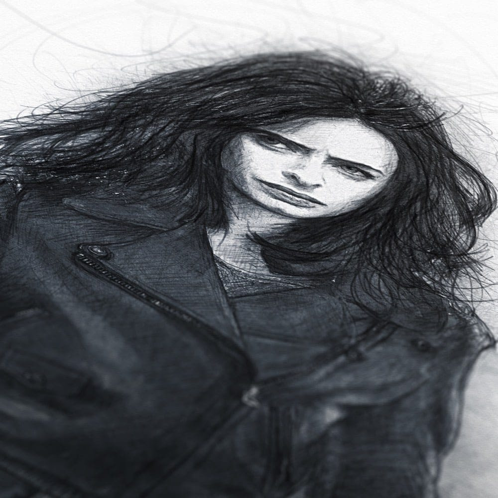 Jessica Jones - Art Print - Sketchaprint